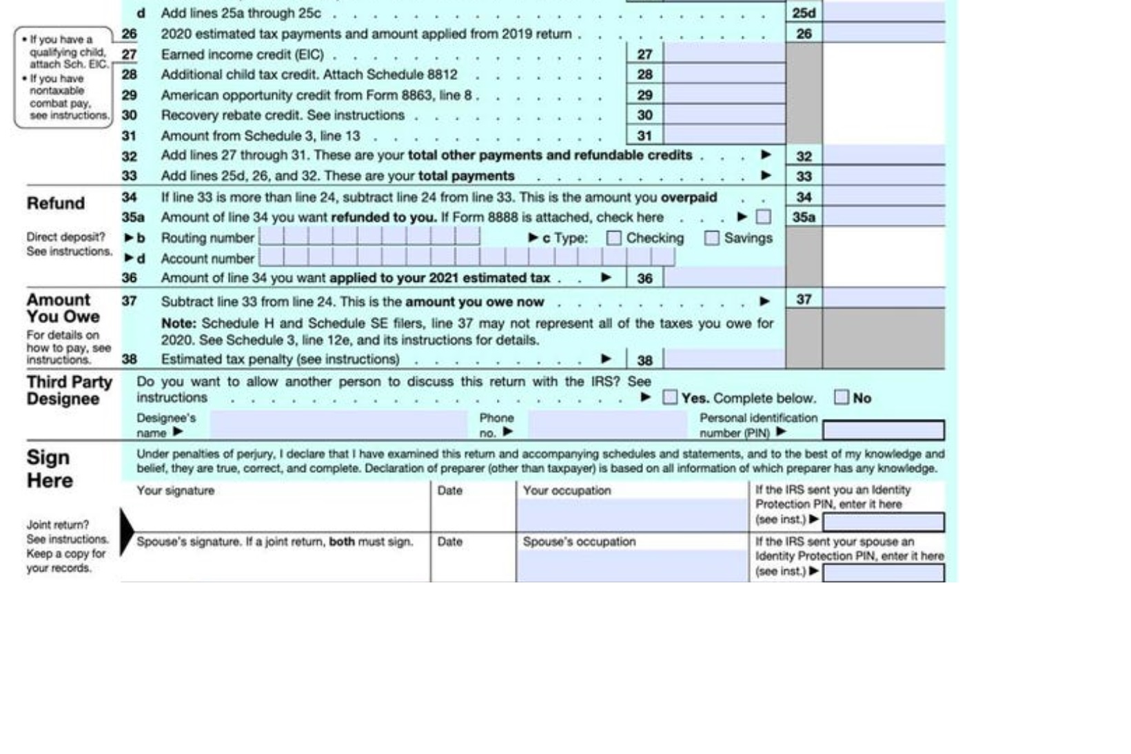 Do You Want to Apply Your Refund To Next Year's Return?